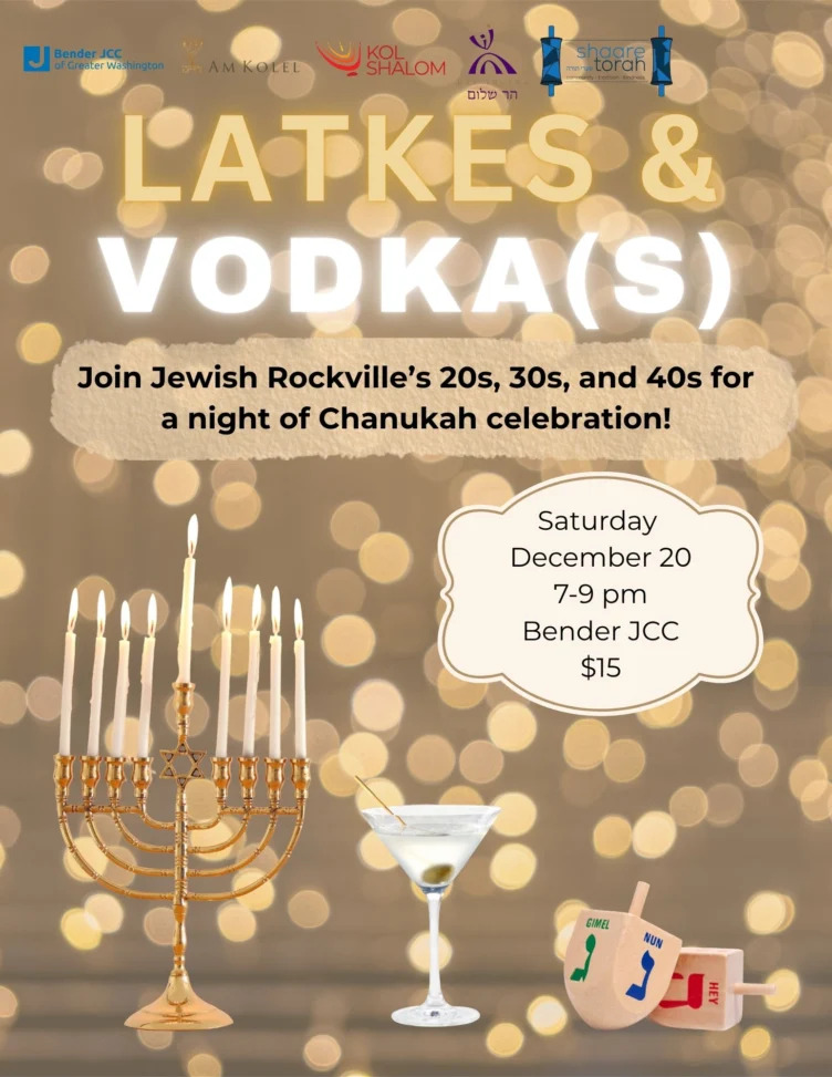 Latkes & Vodka(s): Celebrate Hanukkah with Friends in 20s, 30s and 40s ...